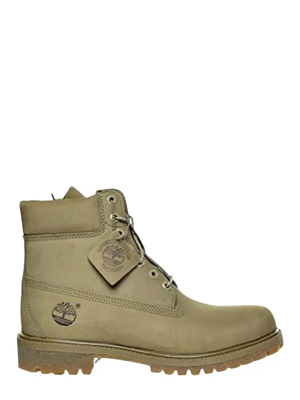 Timberland 6-inch Premium Nubuck Boots - Tan