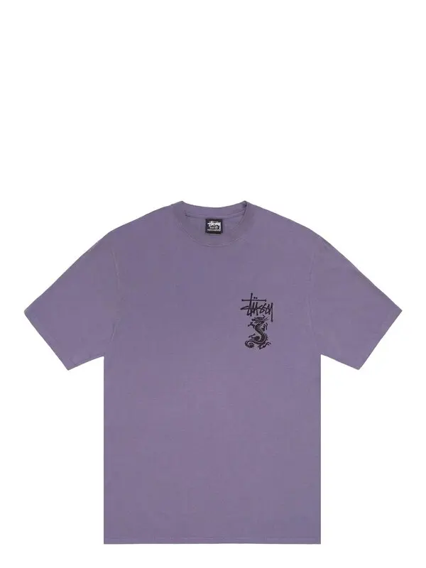 StÜssy Double Dragon Tee - Purple