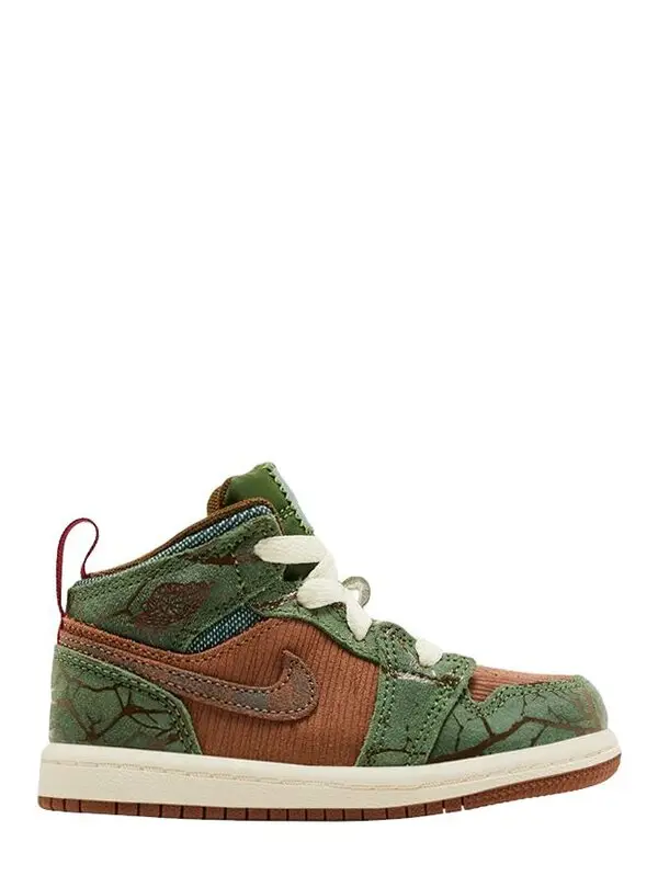 JORDAN 1 Mid Td 'treeline' Sneakers - Brown