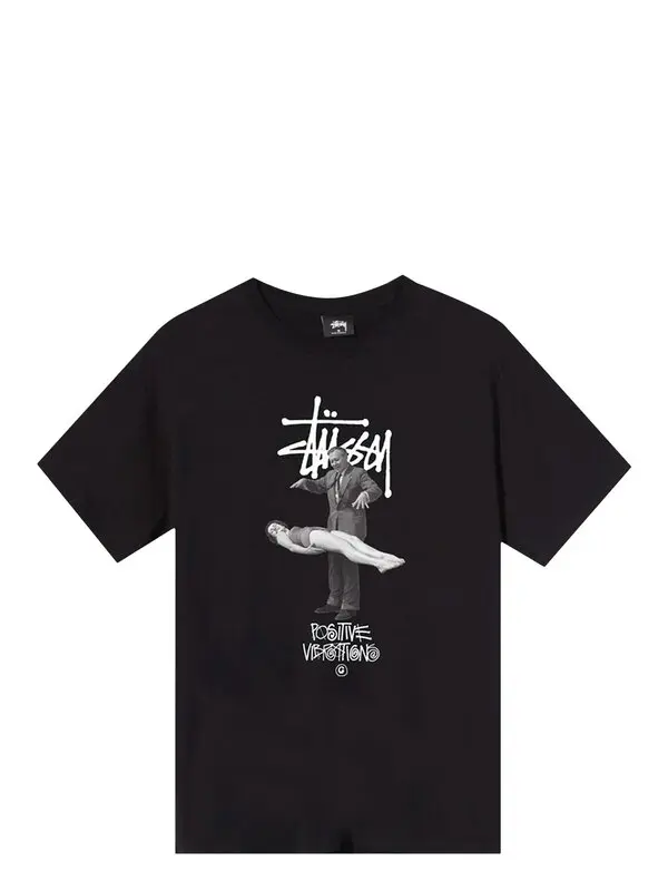 StÜssy Levitate Tee - Black