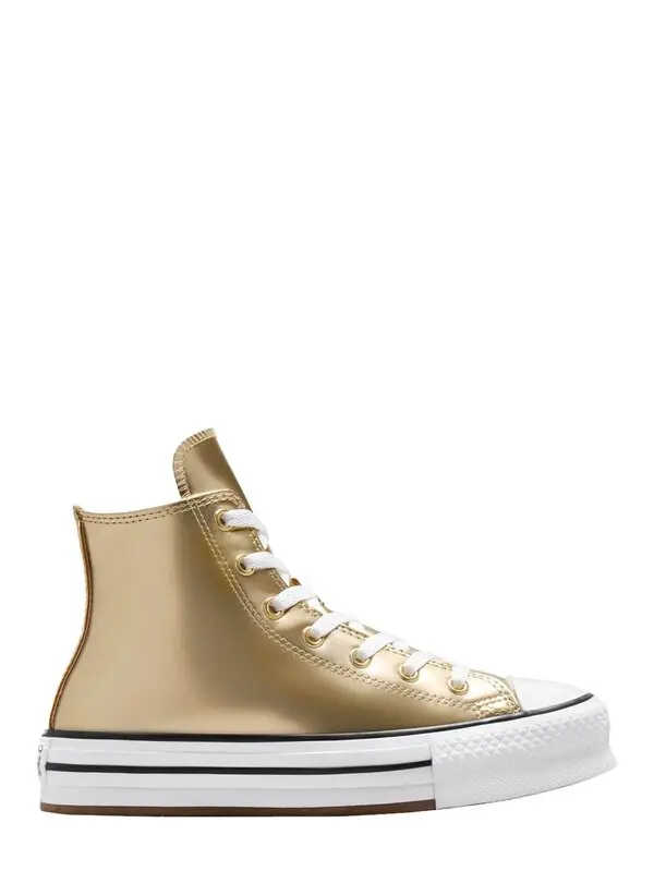 CONVERSE Chuck Taylor All Star Eva Lift Platform High Top Sneakers - Gold