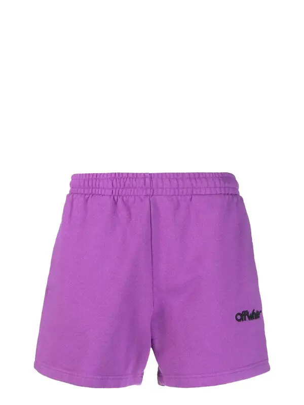 Off-White Summer Sweatshorts - Purple