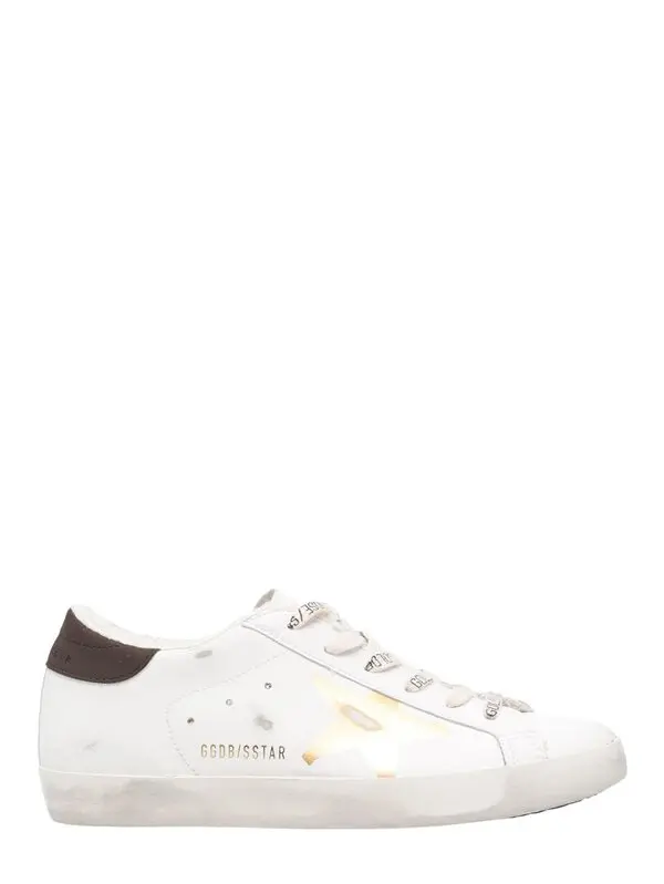 GOLDEN GOOSE Superstar Lace Up Sneakers - White