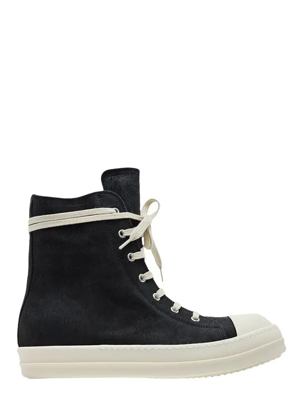 Rick Owens Hollywood High Top Sneakers - Black