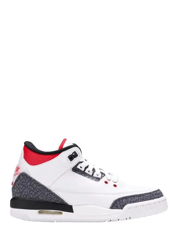 JORDAN 3 Se-t Gs 'fire Red' Japan Exclusive - White