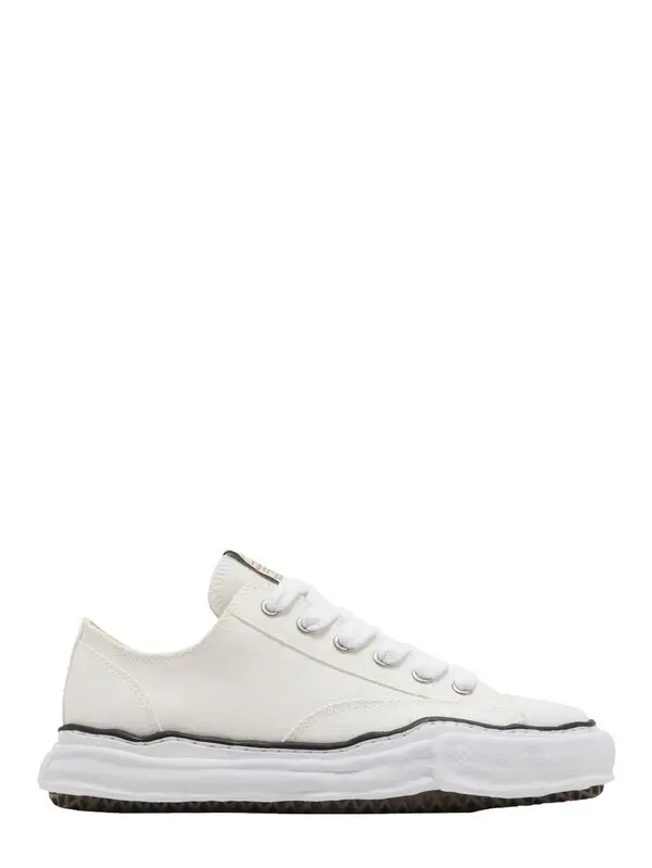 Mihara Yasuhiro Peterson Og Sole Canvas Low Sneakers - White