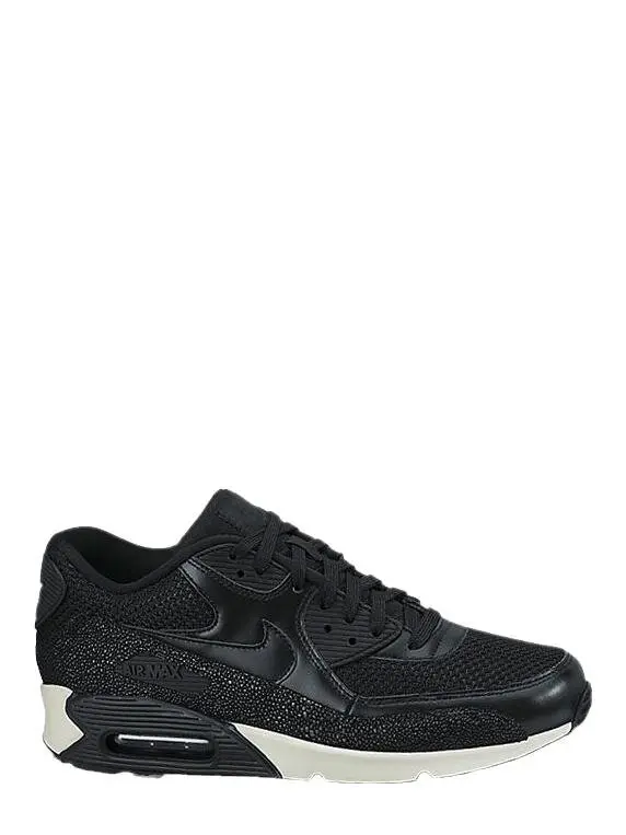 Nike Air Max 90 Leather Pa Sneakers - Black