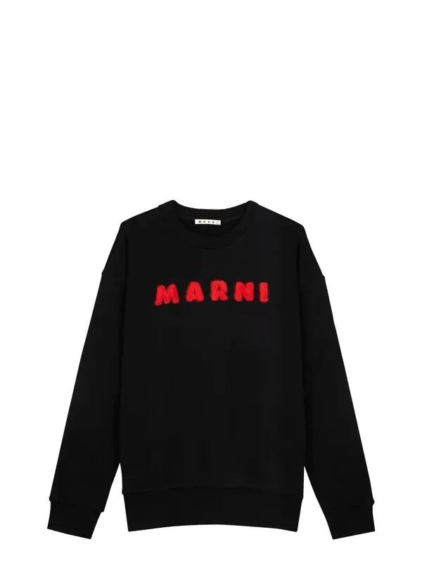 Marni Unbrushed Sweatshirt - Black
