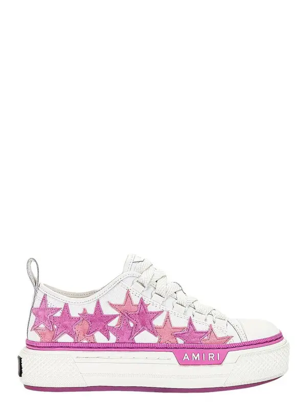 Amiri Stars Court Low - White