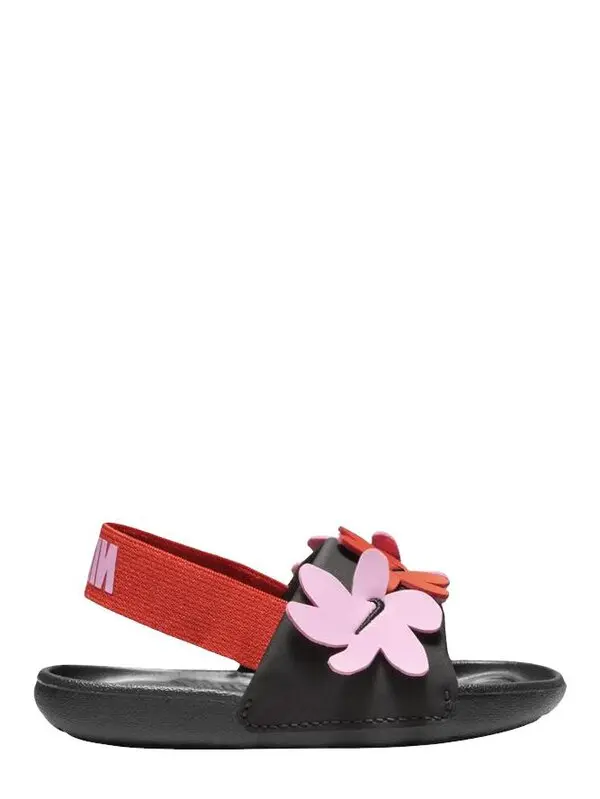 Nike Kawa Se Slide Td 'floral - Black