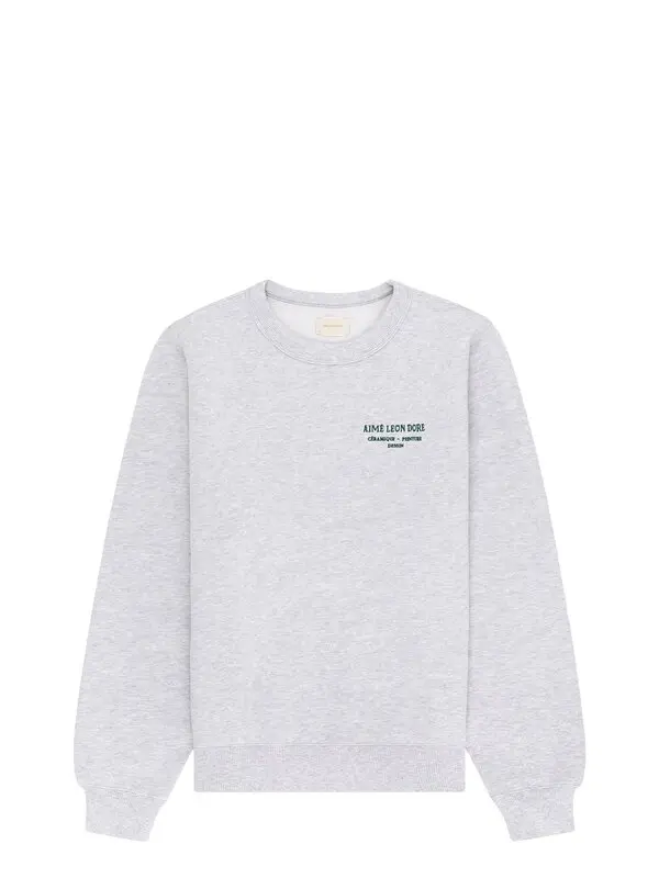 Aimé Leon Dore Artiste Crewneck Sweatshirt - Grey