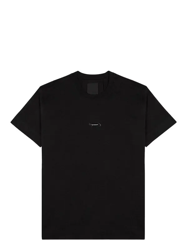 Givenchy Logo Crewneck T-shirt - Black