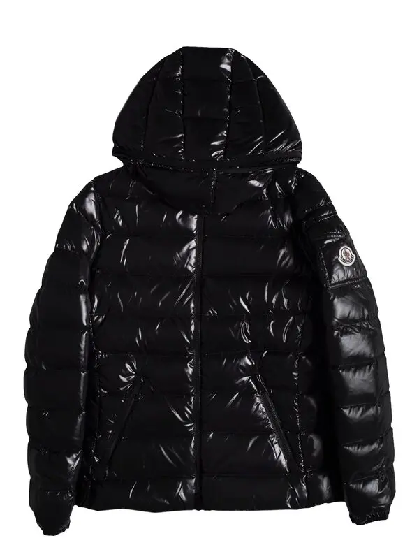Moncler Bady Hooded Quilted Jacket - Black