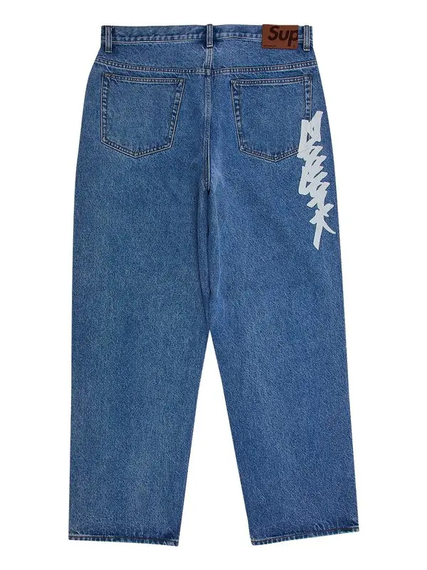 Supreme X Zoo York Baggy Jean - Blue