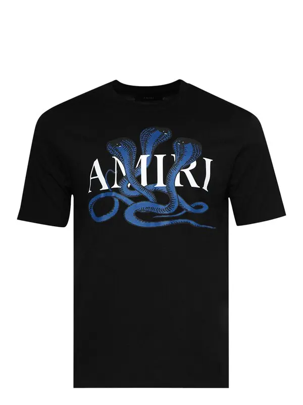 Amiri Snake Graphic Tee - Black