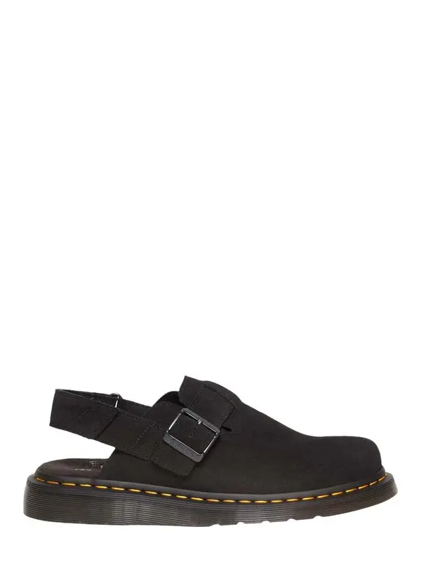 Dr. Martens Jorge 2 Suede Slingback Mule - Black