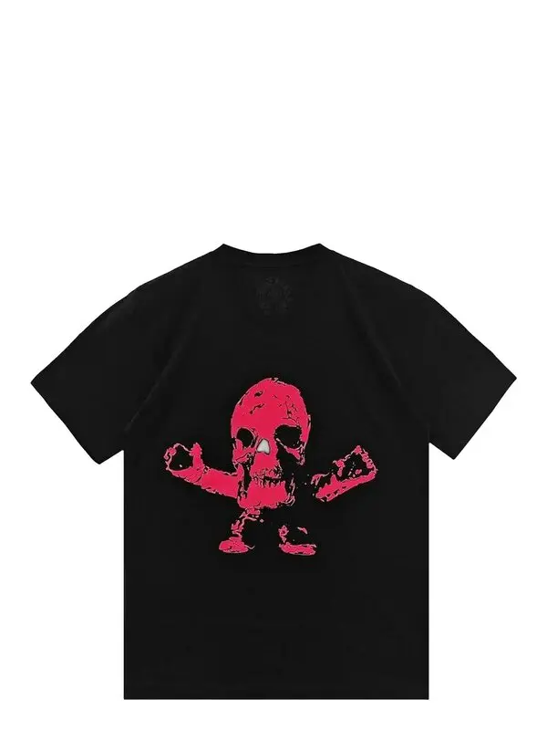 Chrome Hearts Foti Logo Short-sleeve T-shirt /pink - Black