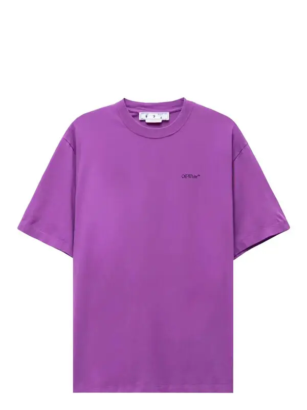 Off-White Jumbo Arrow Over Tee - Purple