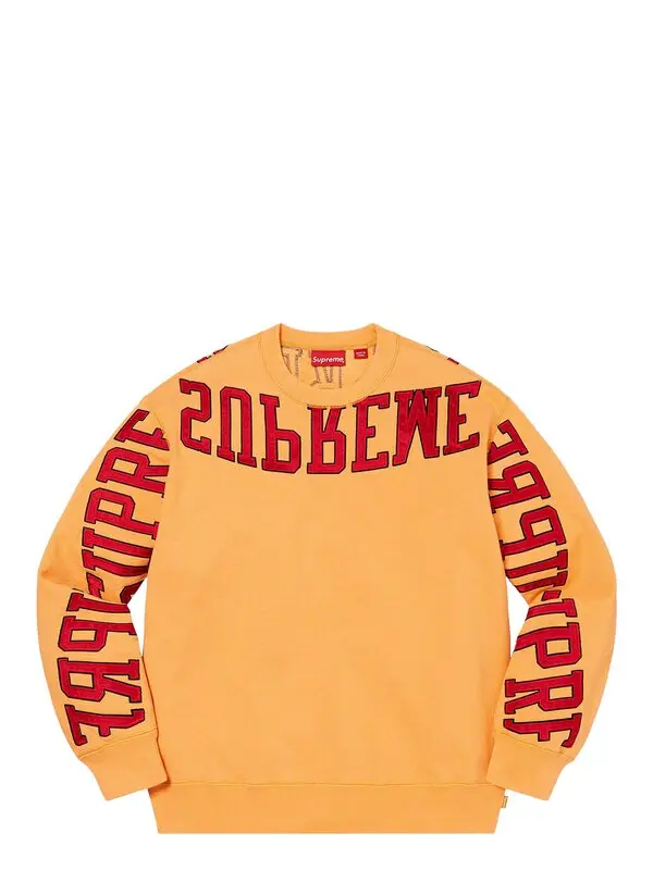 Supreme Multi Arc Crewneck - Yellow