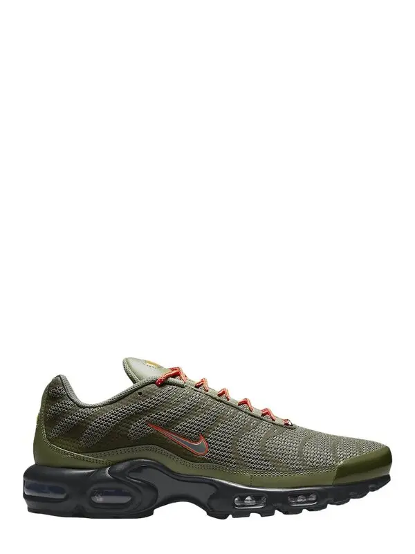 Nike Air Max Plus Olive Reflective Sneakers - Green