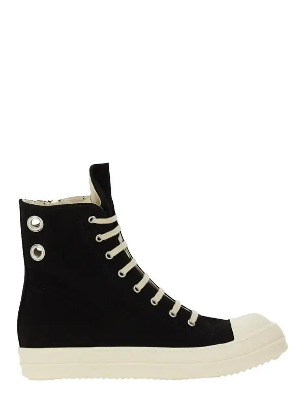 Rick Owens Hollywood High Top Sneakers - Black