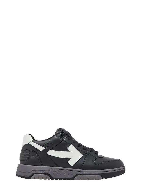 Off-White Out Of Office Low Top Sneakers - Black
