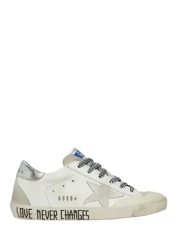 GOLDEN GOOSE Superstar Lace-up Sneakers - White