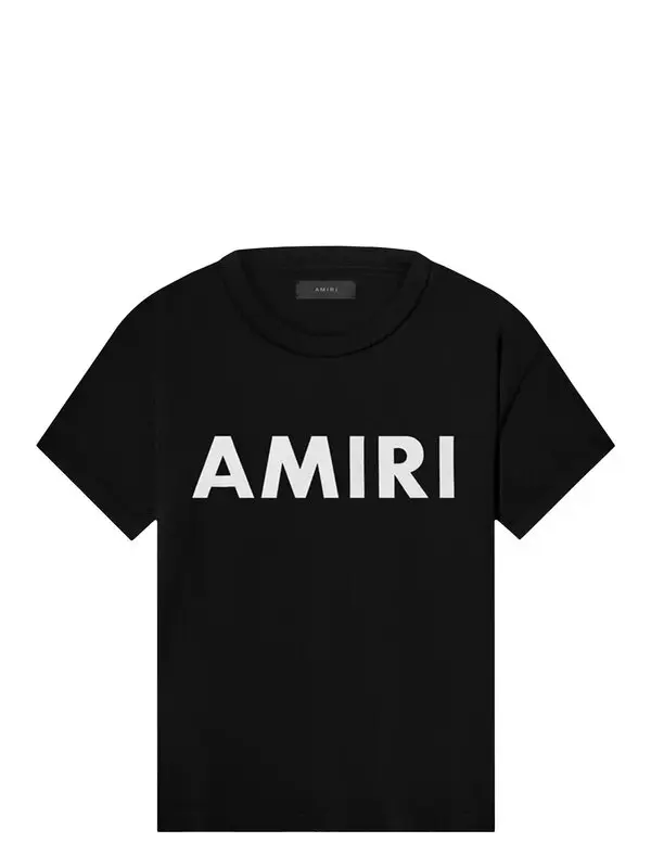 Amiri Logo Tee - Black
