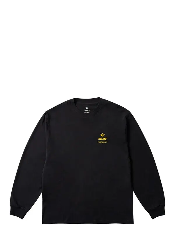 PALACE X Maharishi Shaolin Tag Long-sleeve - Black