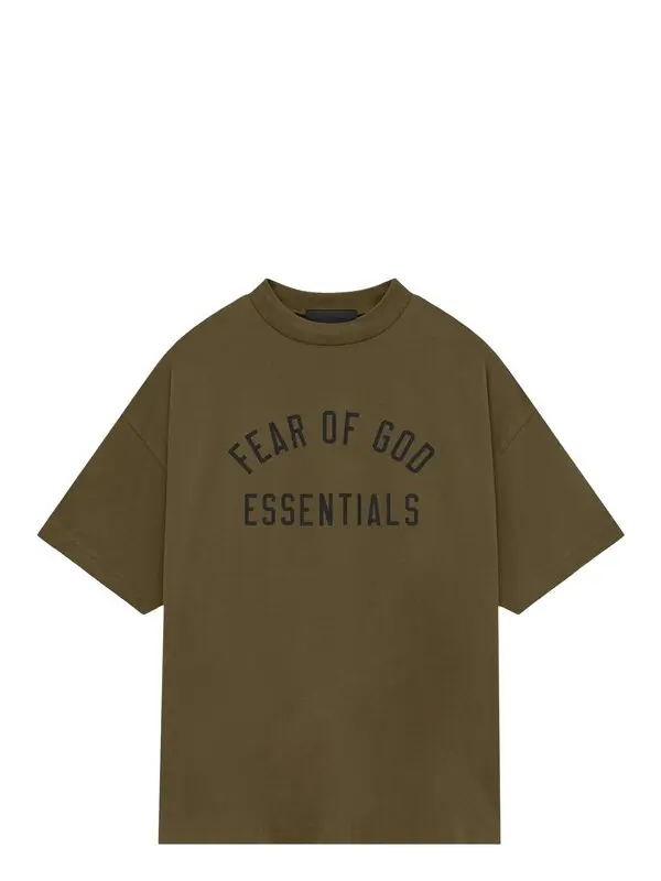 Fear Of God Jersey Crewneck Tee - Green