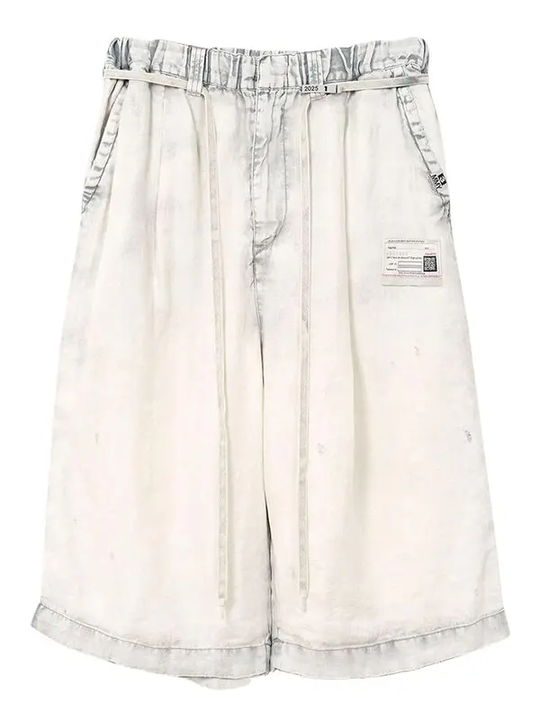 Mihara Yasuhiro Aged Wide Shorts - Grey