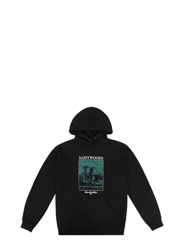 SAINTWOODS Home Sweet Home Hoodie - Black