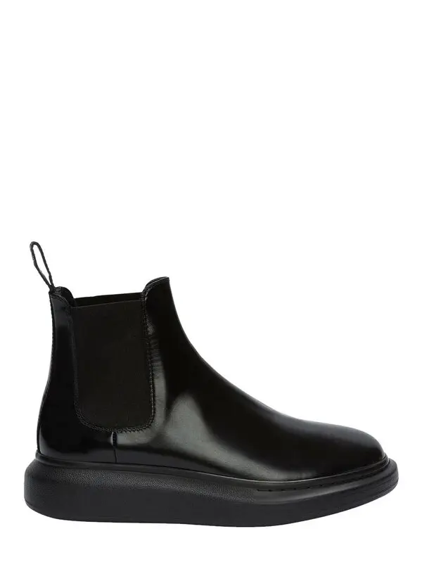 Alexander McQueen Hybrid Chelsea Boots - Black