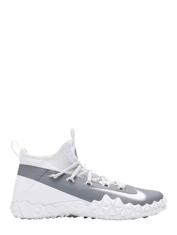 Nike Alpha Huarache 6 Elite Turf Lax Sneakers - Grey