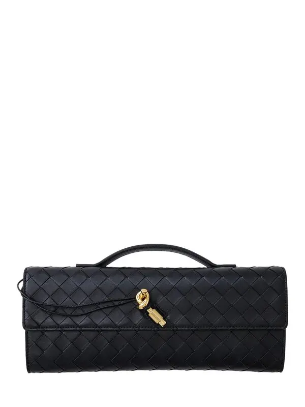 Bottega Veneta Andiamo Long Clutch - Black