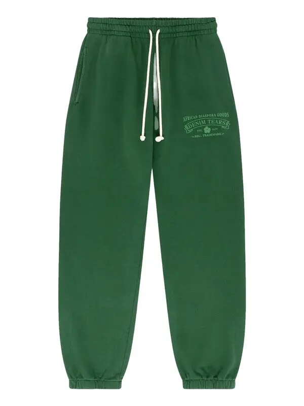 DENIM TEARS Adg Sweatpants - Green