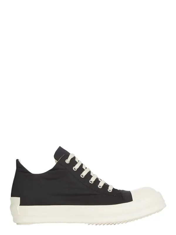 Rick Owens Strobe Low Top Sneakers - Black