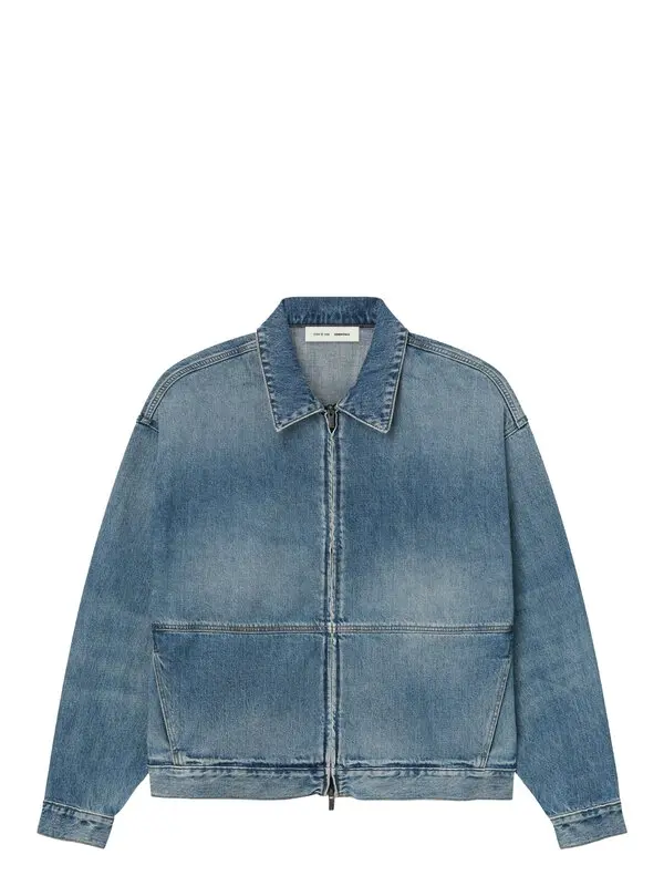 Fear Of God Denim Trucker Jacket - Blue