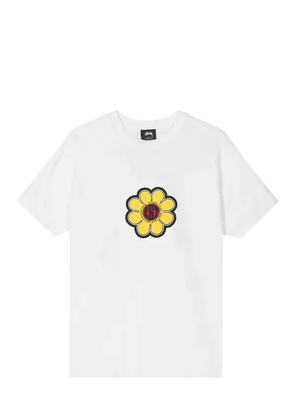 StÜssy Ist Daisy Pigment Dyed Tee - Tan