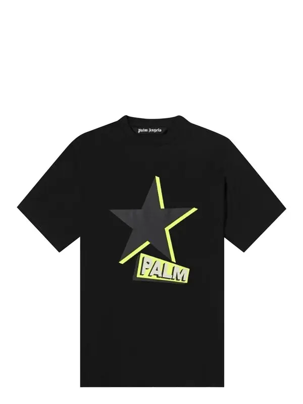 Palm Angels Rockstar Tee - Black