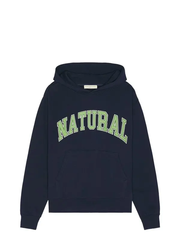 MUSEUM OF PEACE & QUIET Natural Hoodie - Blue