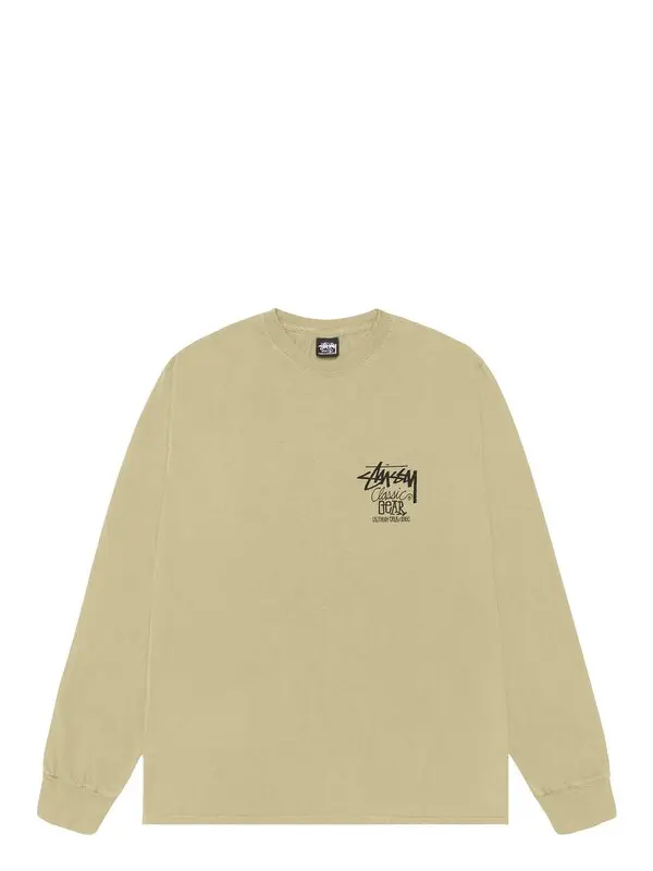 StÜssy Classic Gear Long-sleeve Tee - Tan