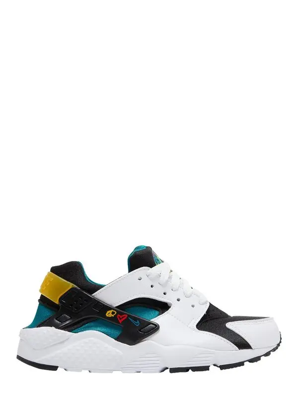 Nike Air Huarache Gs ‘peace, Love, Swoosh - White
