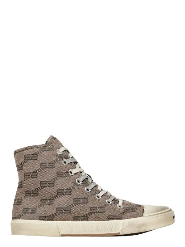 Balenciaga High Bb Monogram - Grey