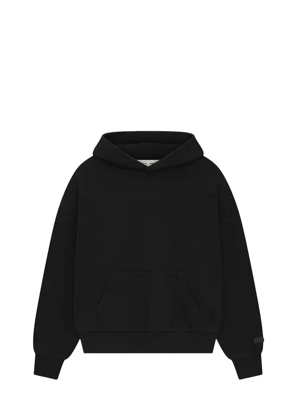 Fear Of God Classic Fit Fleece Hoodie - Black