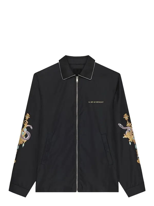 Givenchy Zipped Coach Jacket - Black