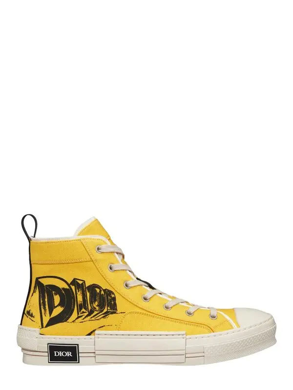 Dior B23 High-top Sneakers - Yellow
