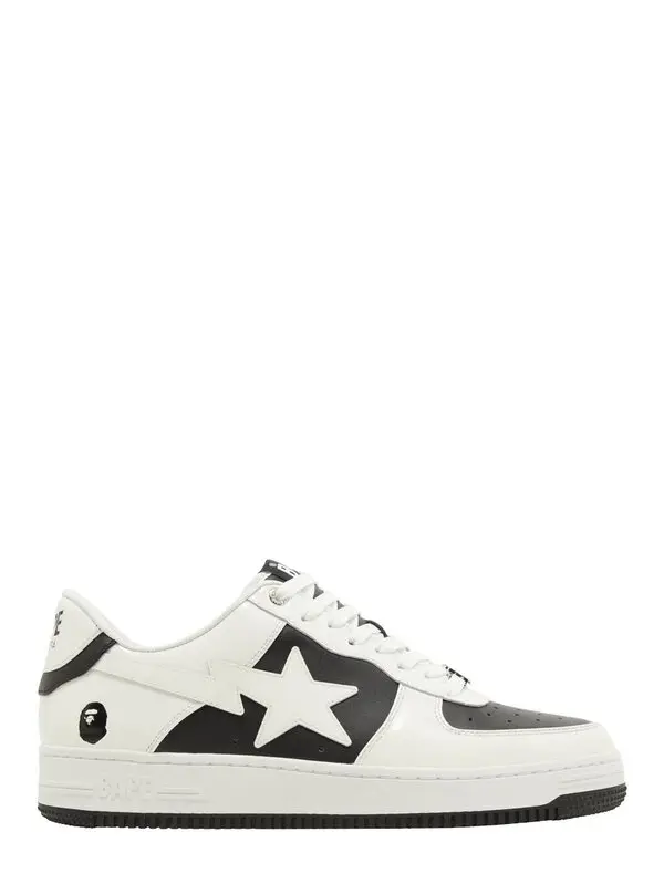 BAPE Sta #6 Patent Leather Pack - Black