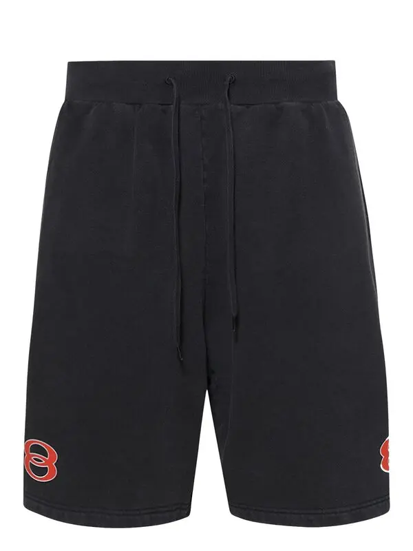 Balenciaga Long Shorts 'faded Washed - Black