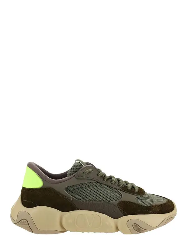 Valentino Garavani Bubbleback Sneakers - Green